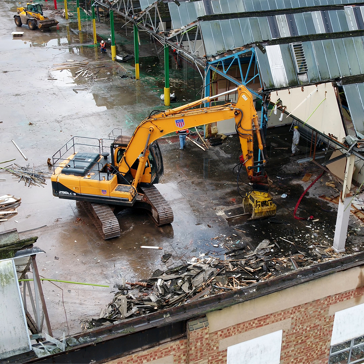 Dismantling & Decommissioning | HCD Ltd, Haywood Crushing Demolition